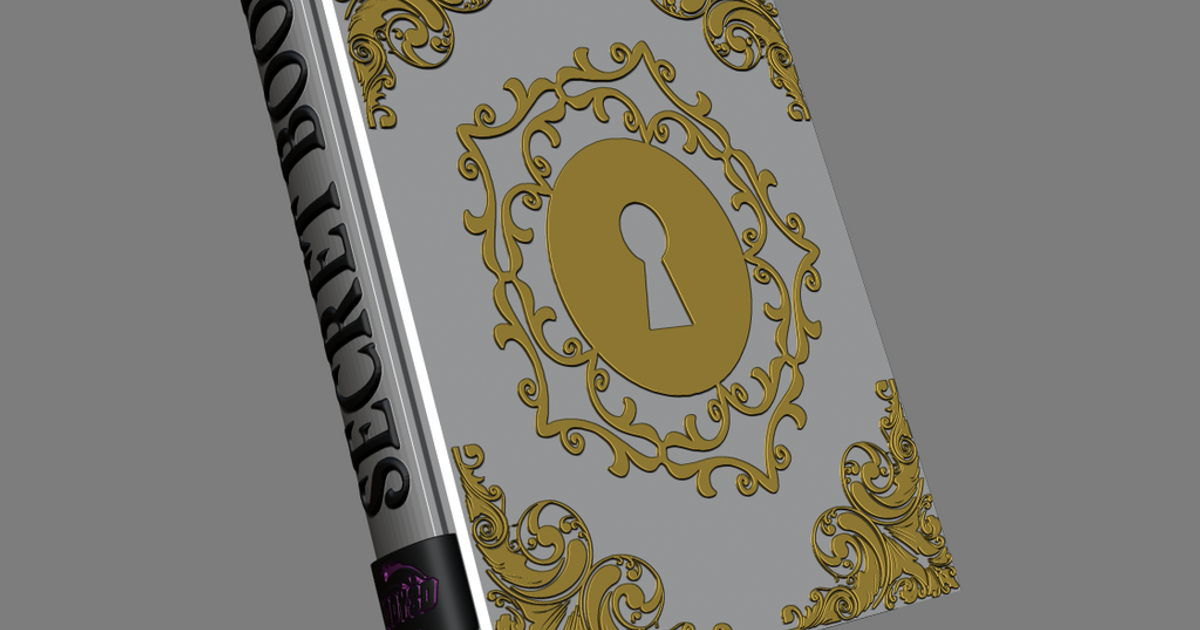 Secret Book by BODY3D | Download free STL model | Printables.com
