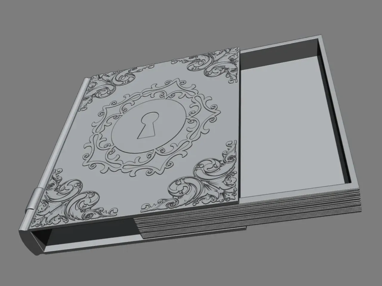Secret Book by BODY3D | Download free STL model | Printables.com