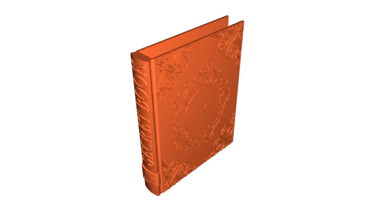 Secret Book by BODY3D | Download free STL model | Printables.com