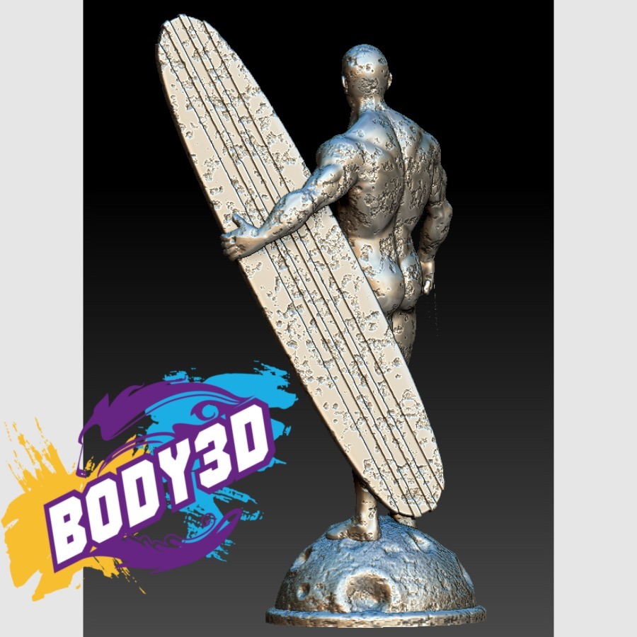 Silver Surfer Vintage por BODY3D | Descargar modelo STL gratuito ...