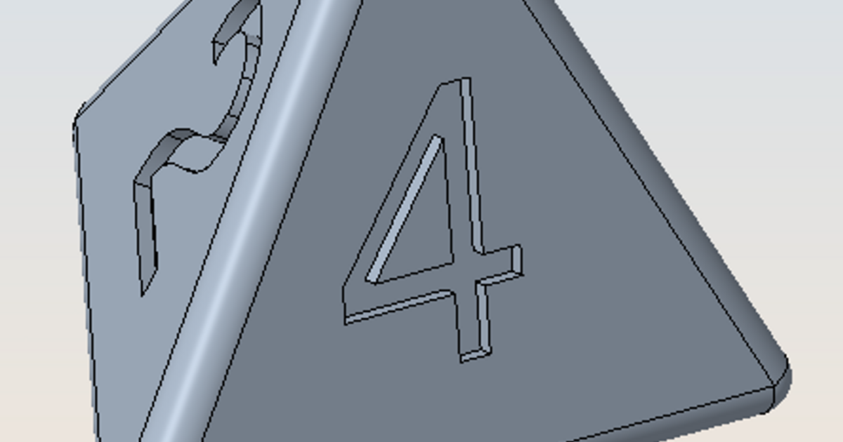 Pyramid dice by Roiku | Download free STL model | Printables.com