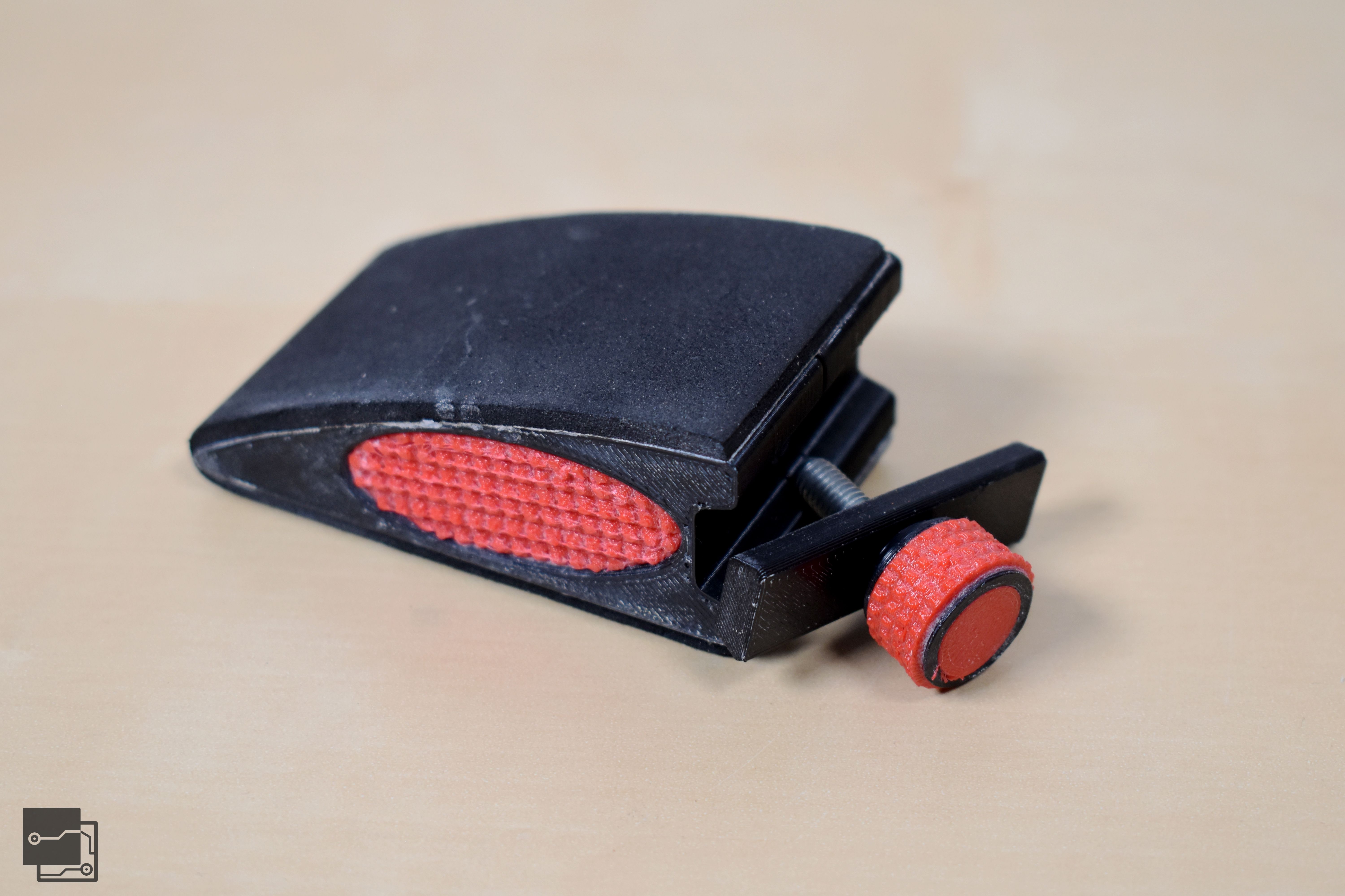 Small sanding block with rubber grip by Open Hardware Designs ...