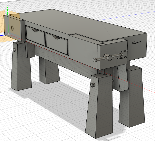 Skyrim Elder Scrolls Carpenter work bench by InqEnzo | Download free ...
