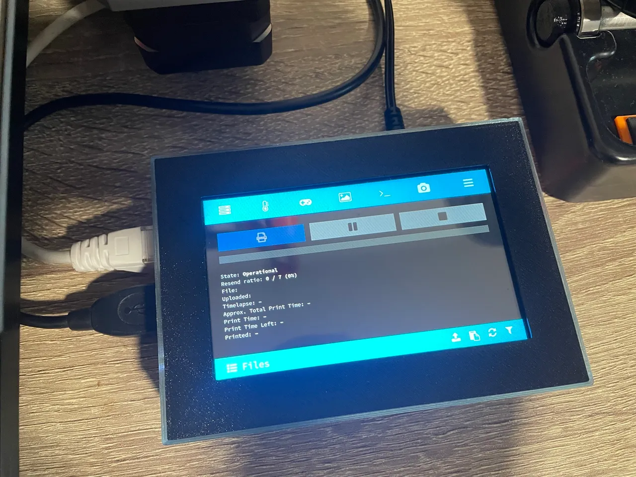 Waveshare 4inch Resistive Touch Screen for Pi cover cover / case by ...