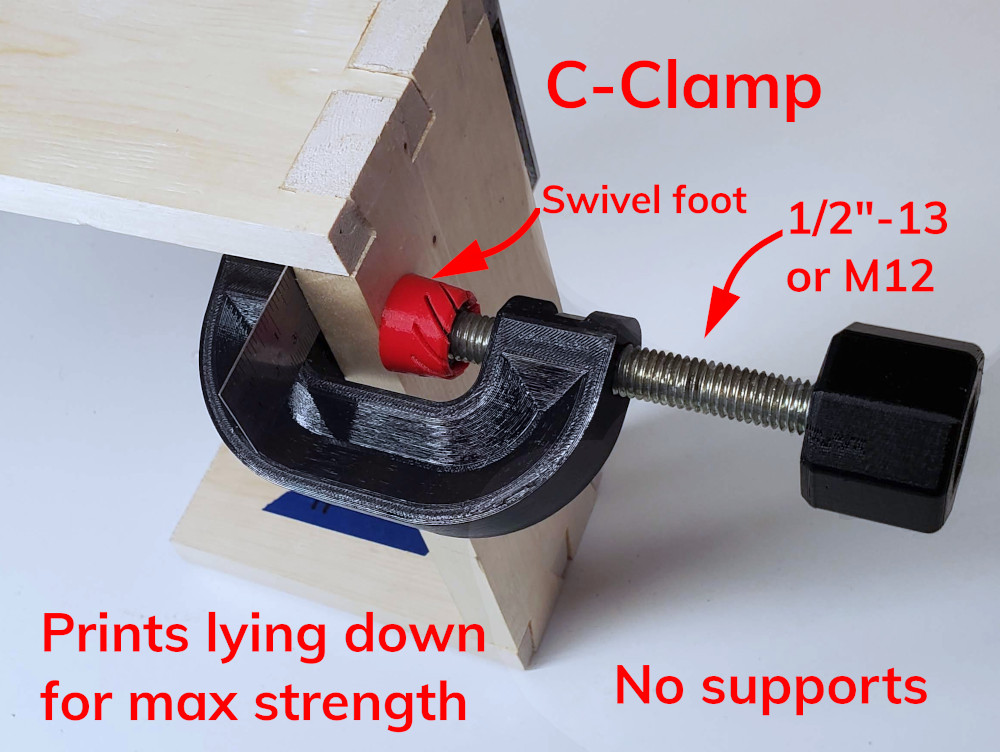 C-Clamp por agmcmll | Descargar modelo STL gratuito | Printables.com