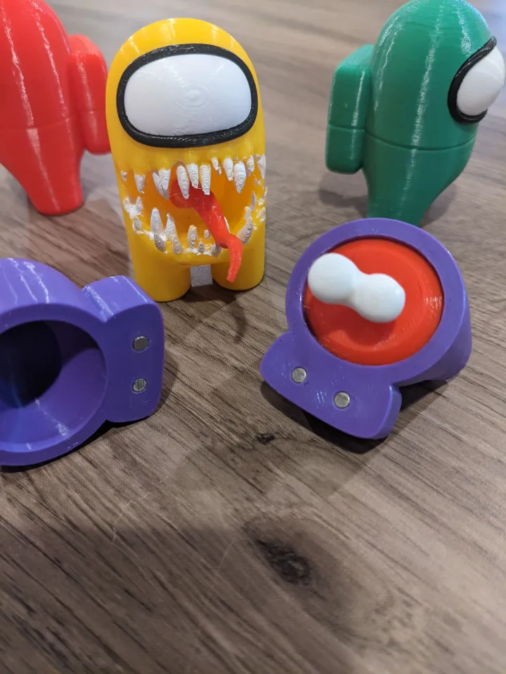 Among Us w/Magnets by SyndicateClu | Download free STL model ...