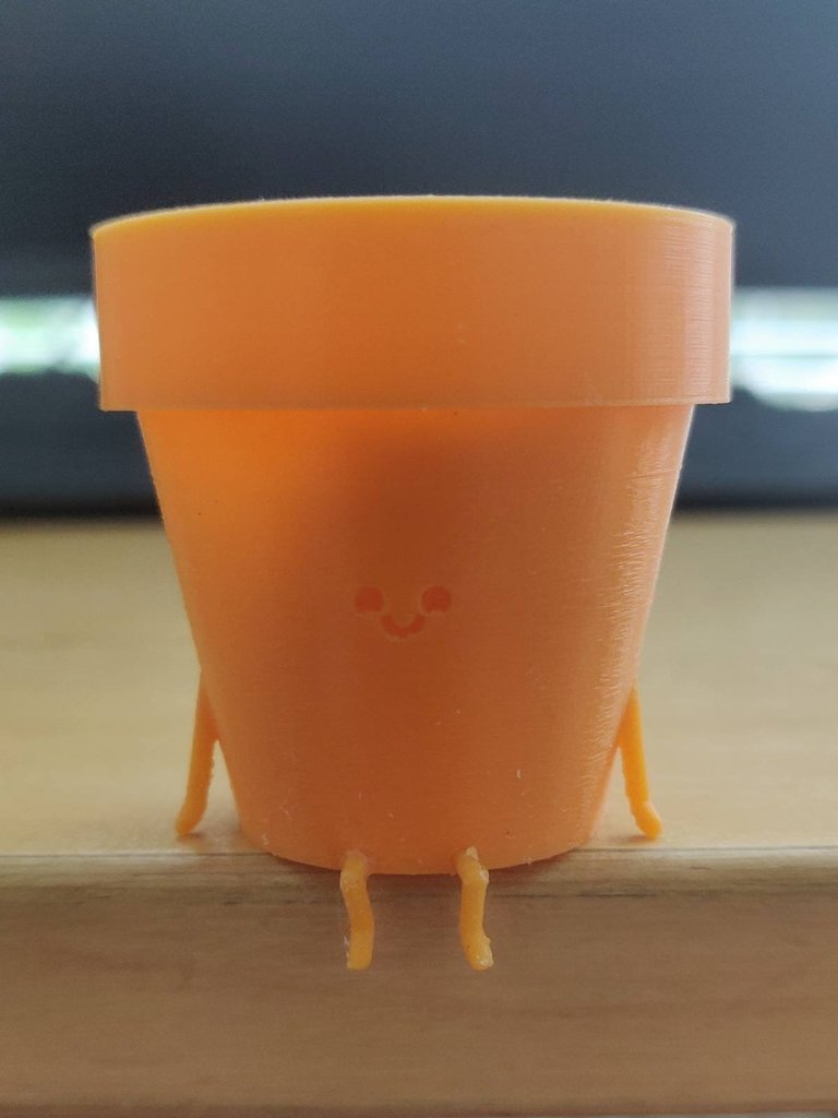 Happy Sitting Pot - V2 by lukki15 | Download free STL model ...