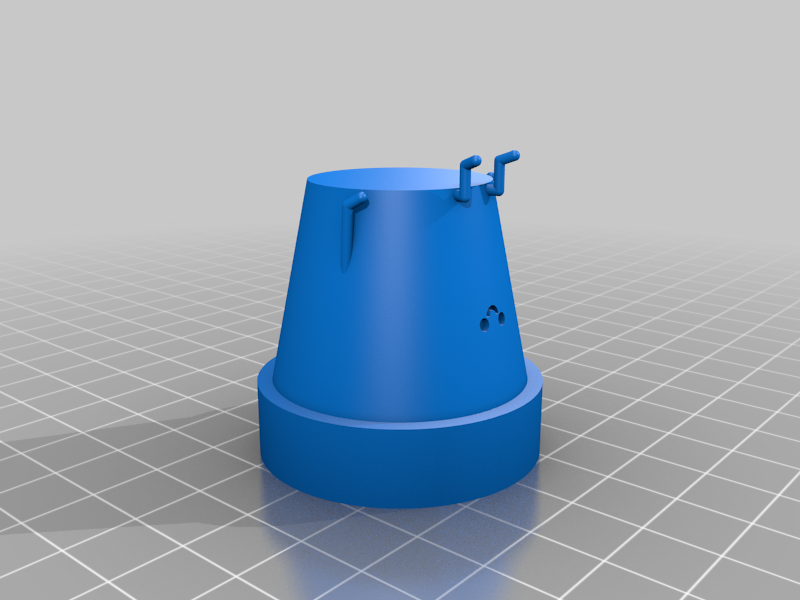 Happy Sitting Pot - V2 by lukki15 | Download free STL model ...