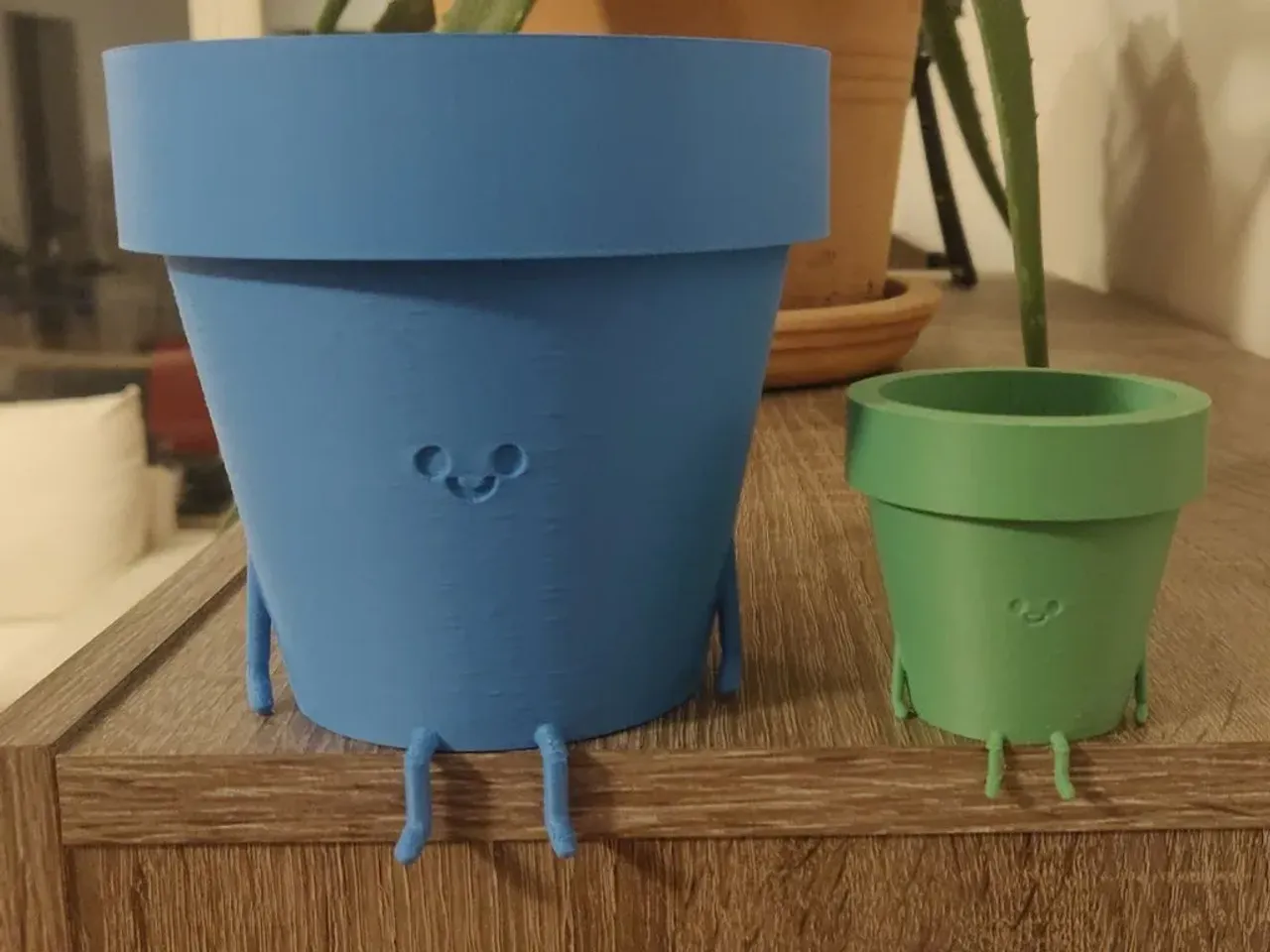 Happy Sitting Pot - V1 by lukki15 | Download free STL model ...