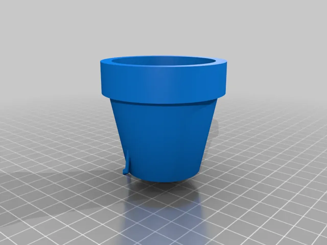 Happy Sitting Pot - V1 by lukki15 | Download free STL model ...