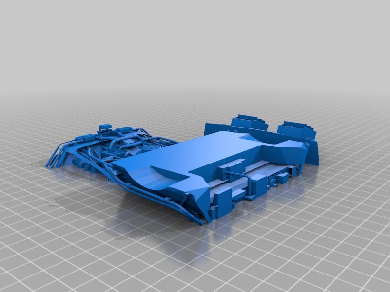 DeLorean Time Machine by Machvolum | Download free STL model ...