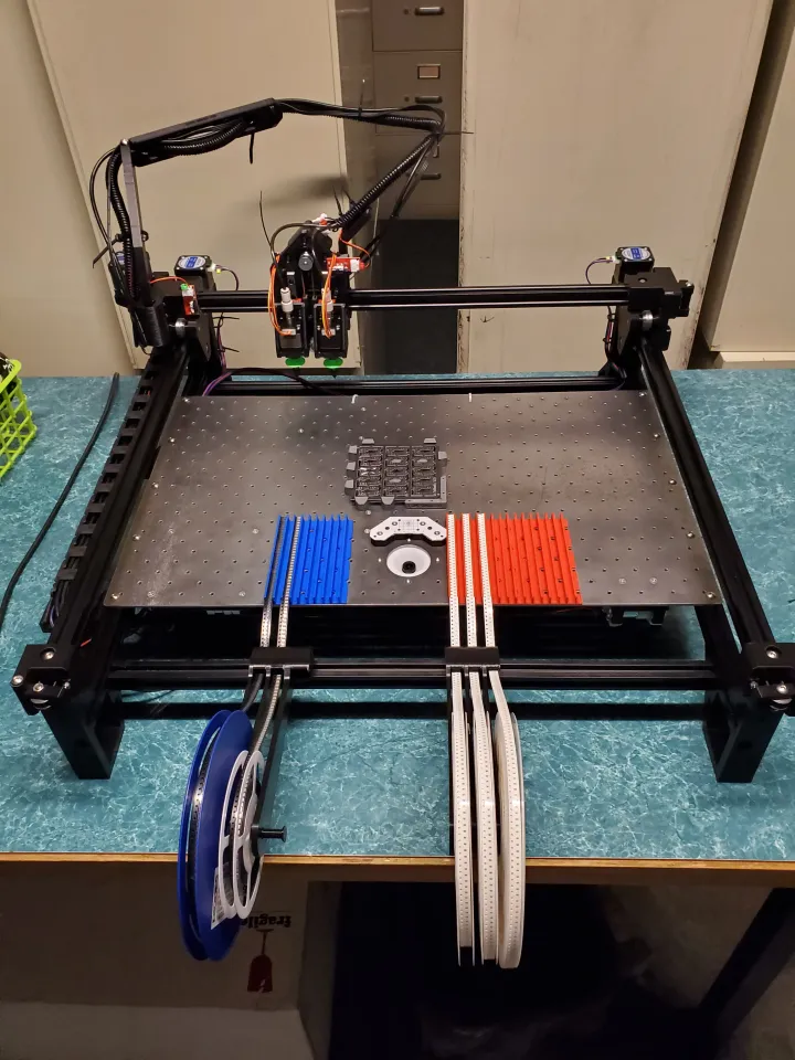 Lumen PnP 8mm Reel Holder by qwertymodo | Download free STL model ...