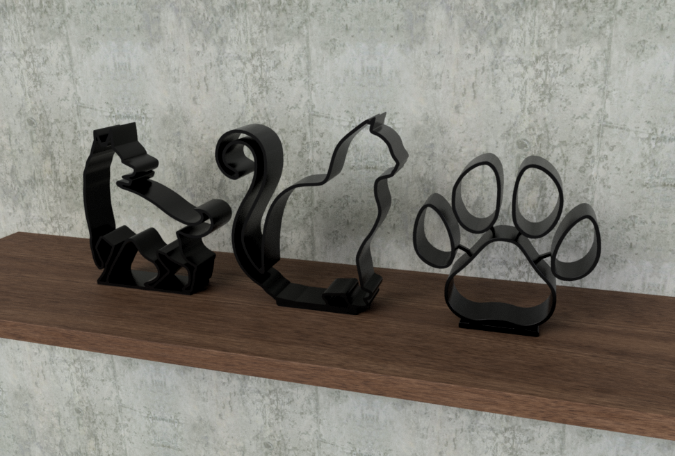 Paw statue by mcko | Download free STL model | Printables.com