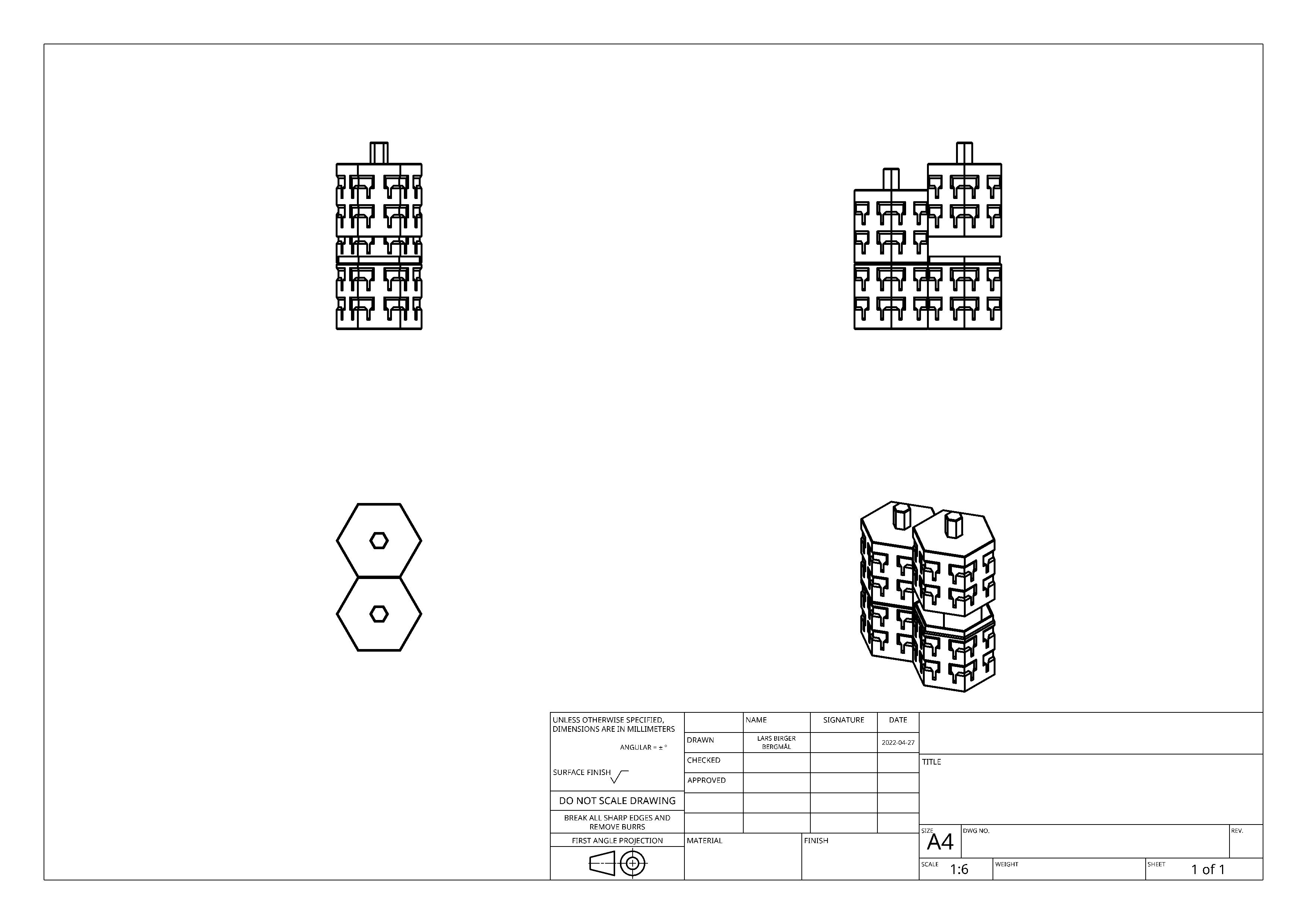 Hex set V2 - Base Unit by Lars Birger Bergmål | Download free STL model ...