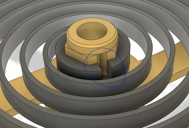 Compact Tourbillon mechanism by Willie Fiddler | Download free STL ...