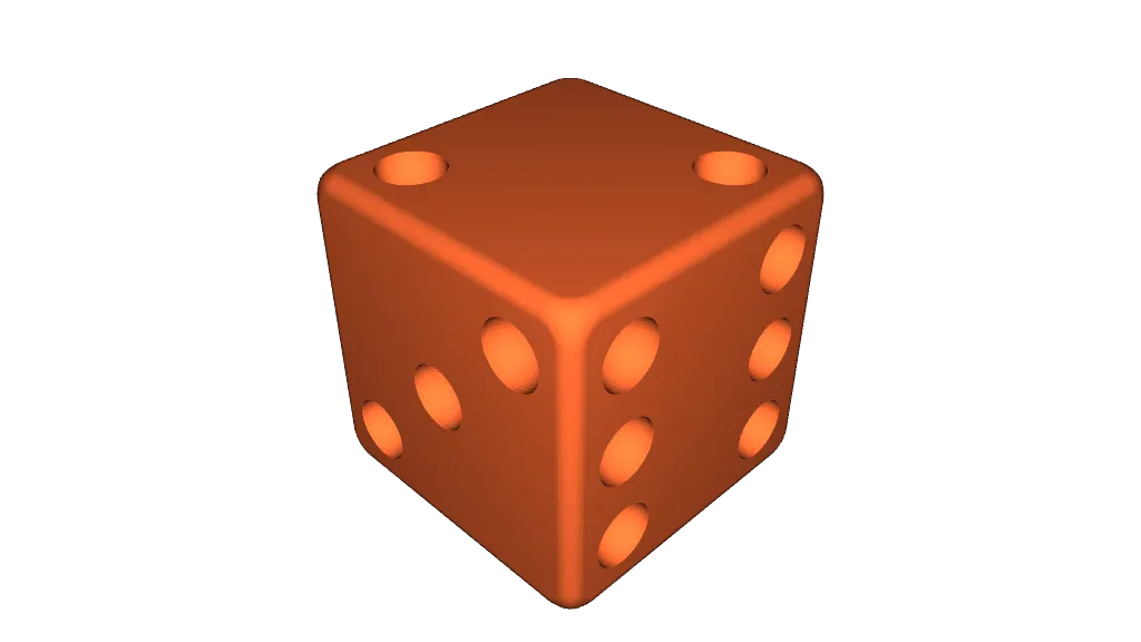 D6 Dice by Hellmark | Download free STL model | Printables.com