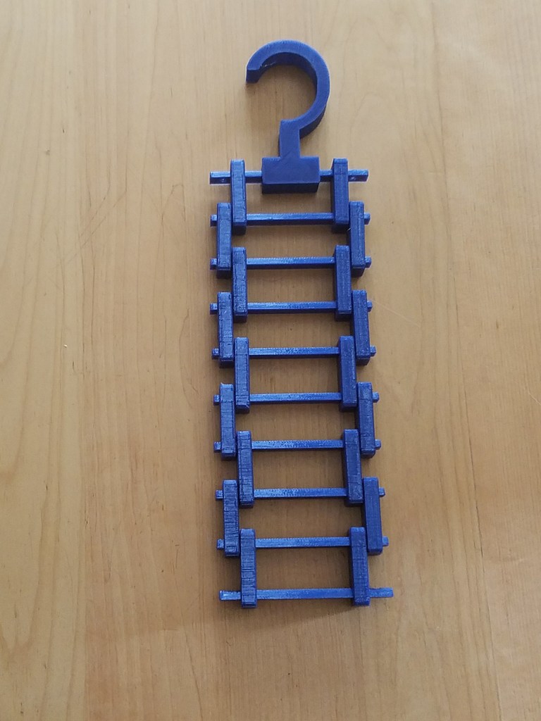 Modular Tie Rack by JimmerJammer | Download free STL model | Printables.com