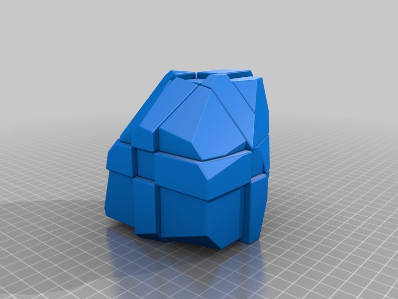 rare shape cube by thegundamaster | Download free STL model ...