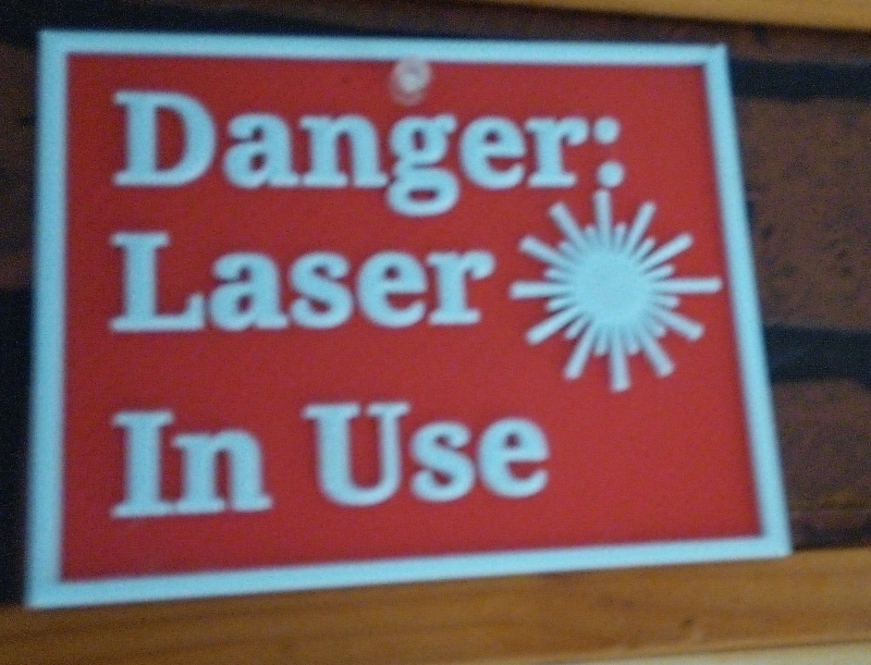 Laser sign by Richard of Earth | Download free STL model | Printables.com