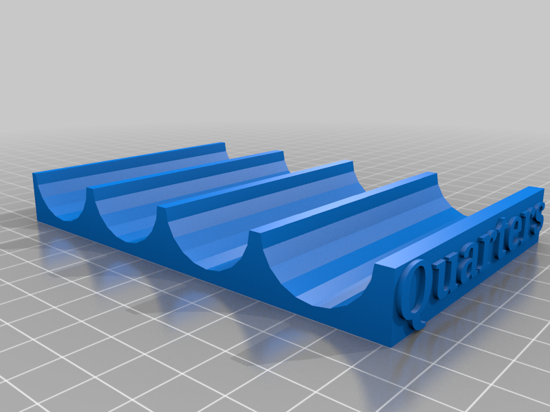 Coin Roll trays by Richard of Earth | Download free STL model ...