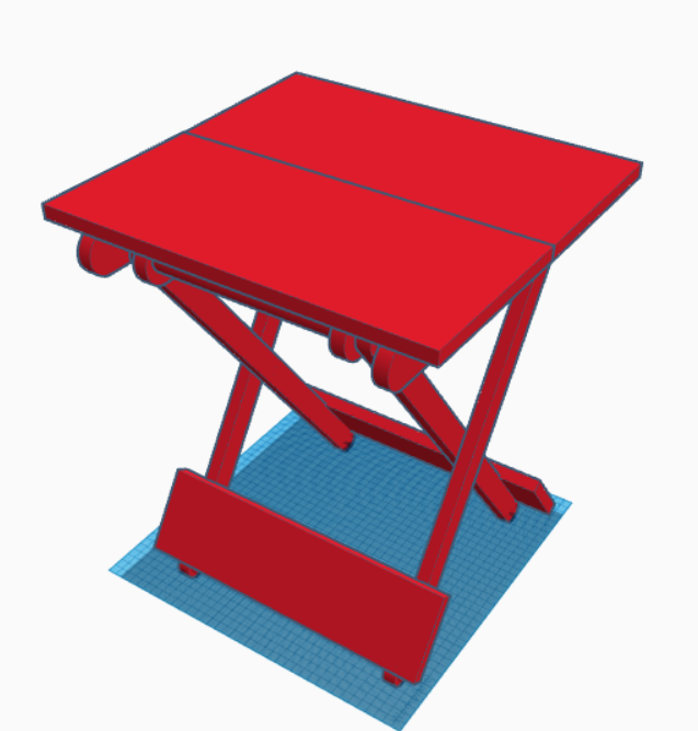 Folding Table by Lizz | Download free STL model | Printables.com