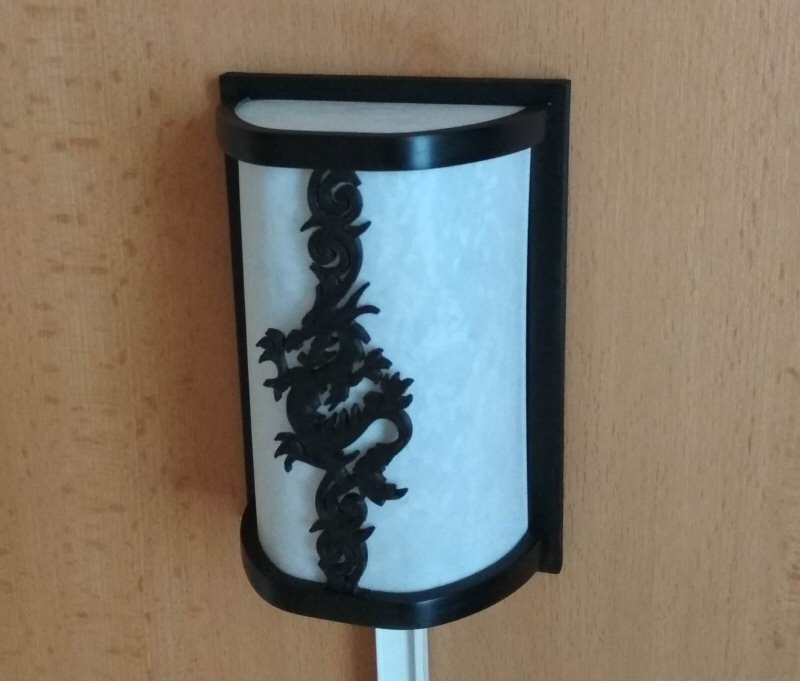 Chinese wall lamp by TomasT | Download free STL model | Printables.com