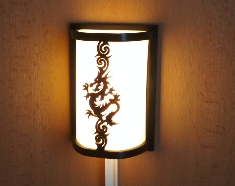 Chinese wall lamp by TomasT | Download free STL model | Printables.com