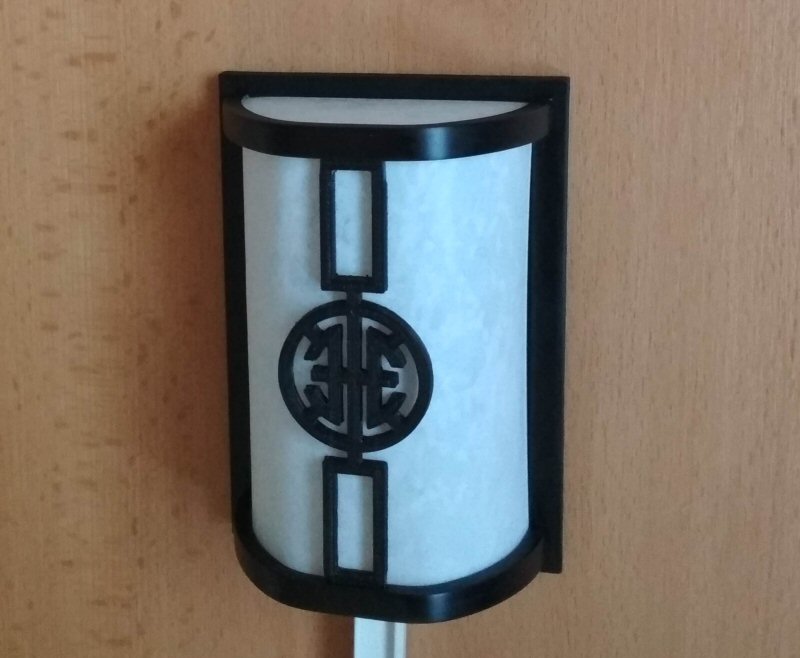 Chinese wall lamp by TomasT | Download free STL model | Printables.com