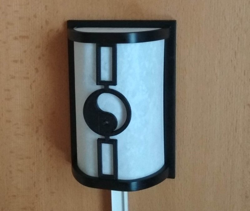 Chinese wall lamp by TomasT | Download free STL model | Printables.com
