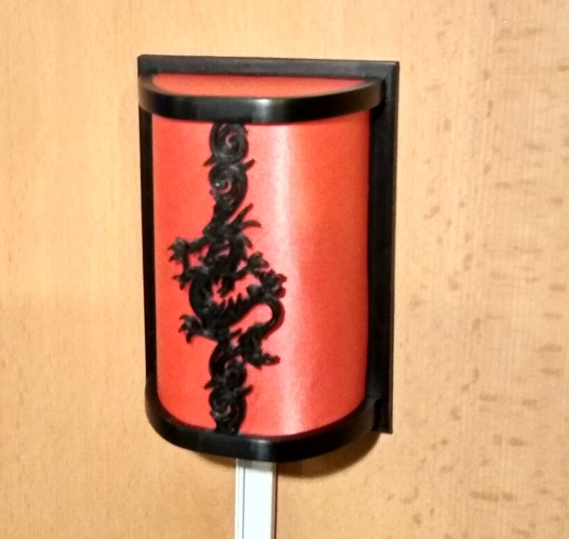 Chinese wall lamp by TomasT | Download free STL model | Printables.com