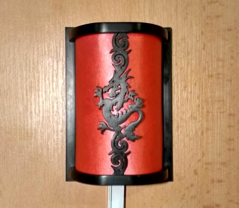 Chinese wall lamp by TomasT | Download free STL model | Printables.com