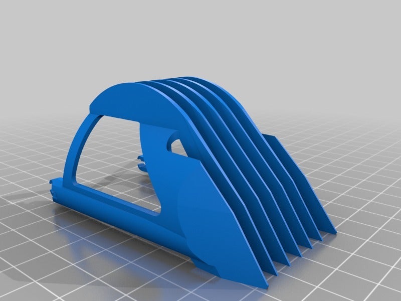 Haircutter extended adapter (Philips C-242) by TomasT | Download free ...