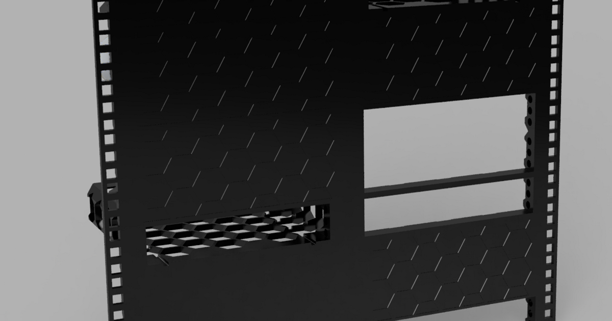 Modular 19 Inch rack mounting system par andy_burke | Téléchargez ...