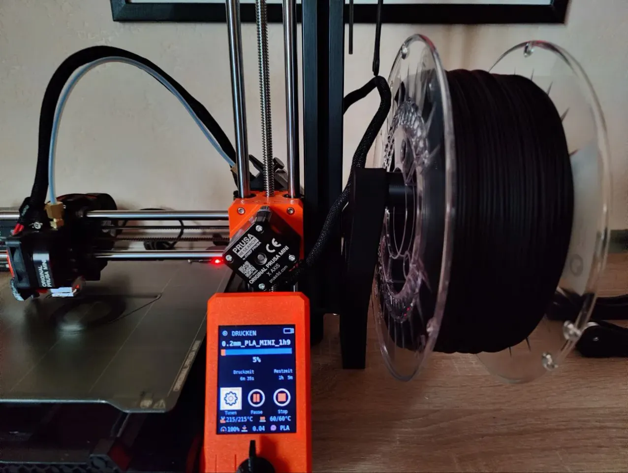 Prusa Mini Spool holder by vier2acht | Download free STL model ...