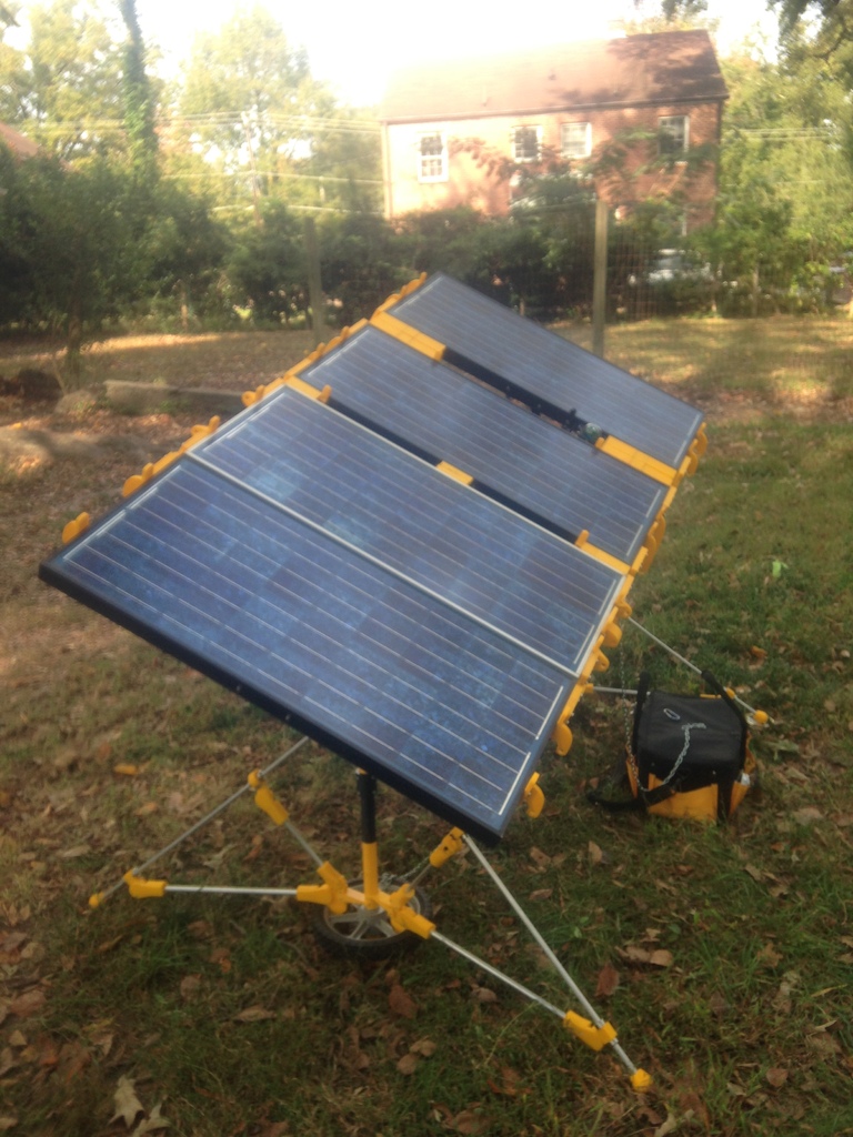 High output mobile solar array by Manbehindthemadness | Download free ...