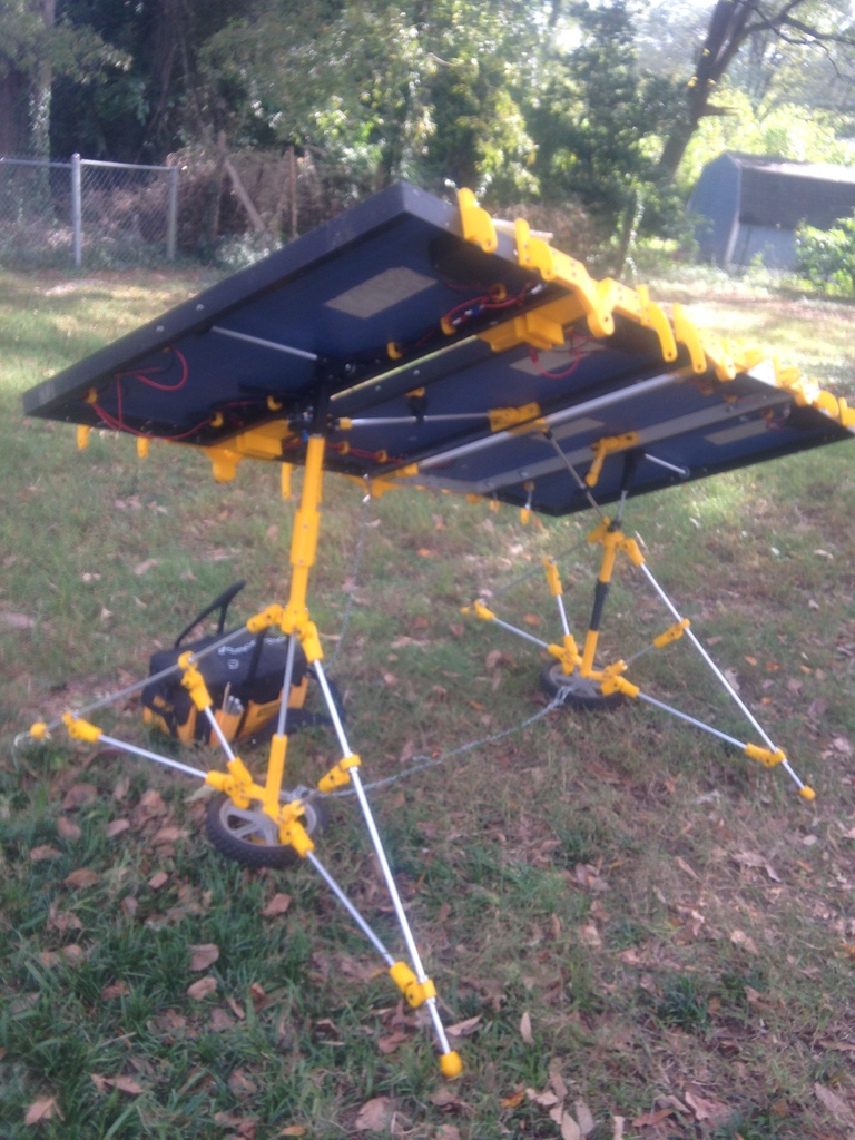 High output mobile solar array by Manbehindthemadness | Download free ...