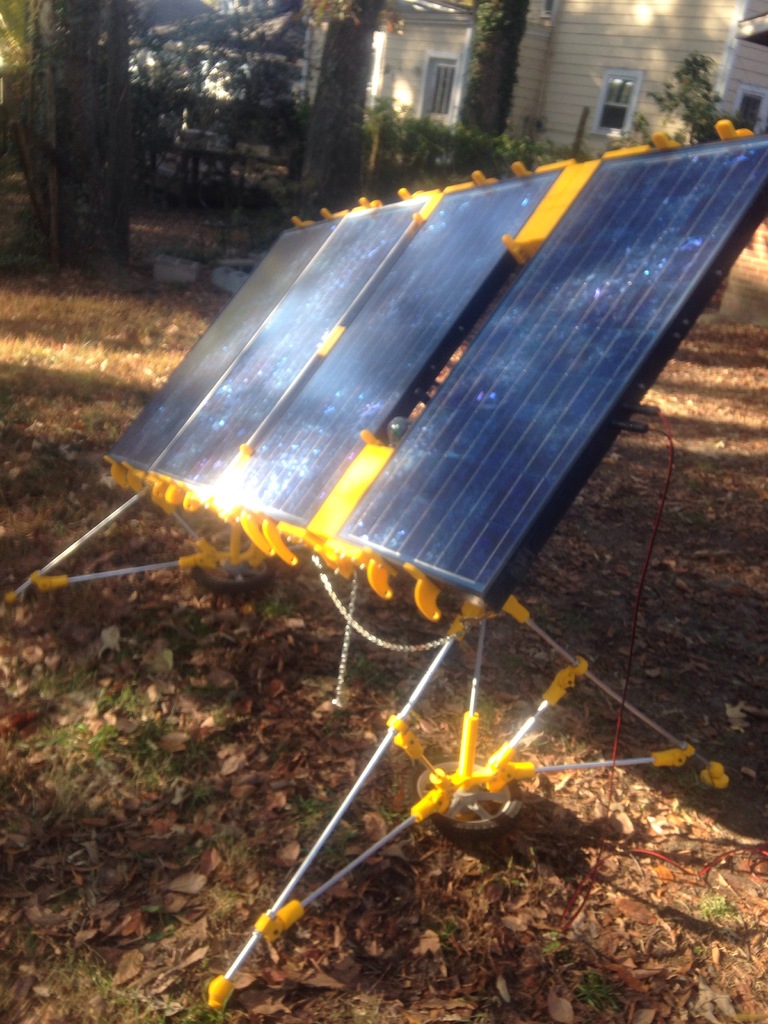 High output mobile solar array by Manbehindthemadness | Download free ...