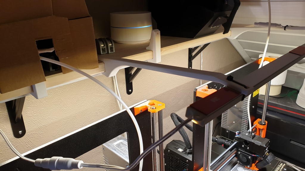 Shelf LED strip holder by Rune M. Andersen | Download free STL model ...