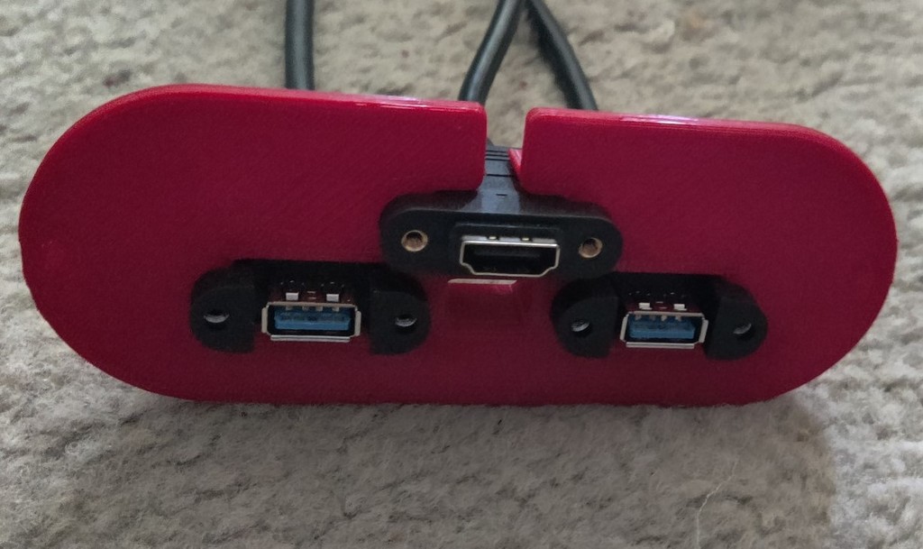 Micro Center 2 Player Arcade Controller Connection Insert by Hole423 ...