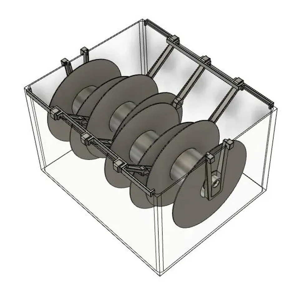 Modular Dry Box Dispenser by CSHughes3D | Download free STL model ...