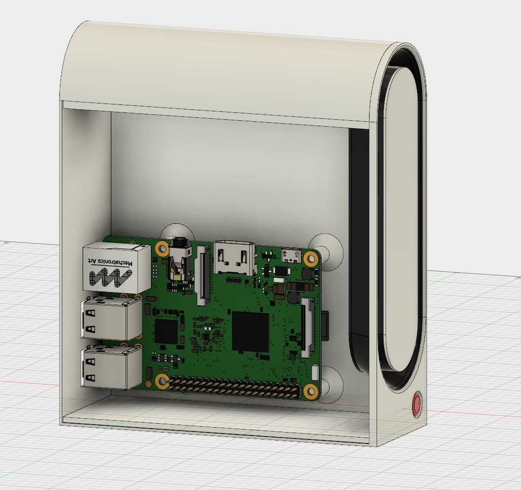 Aperture Science Raspberry Pi Case v1 by Swesen | Download free STL ...
