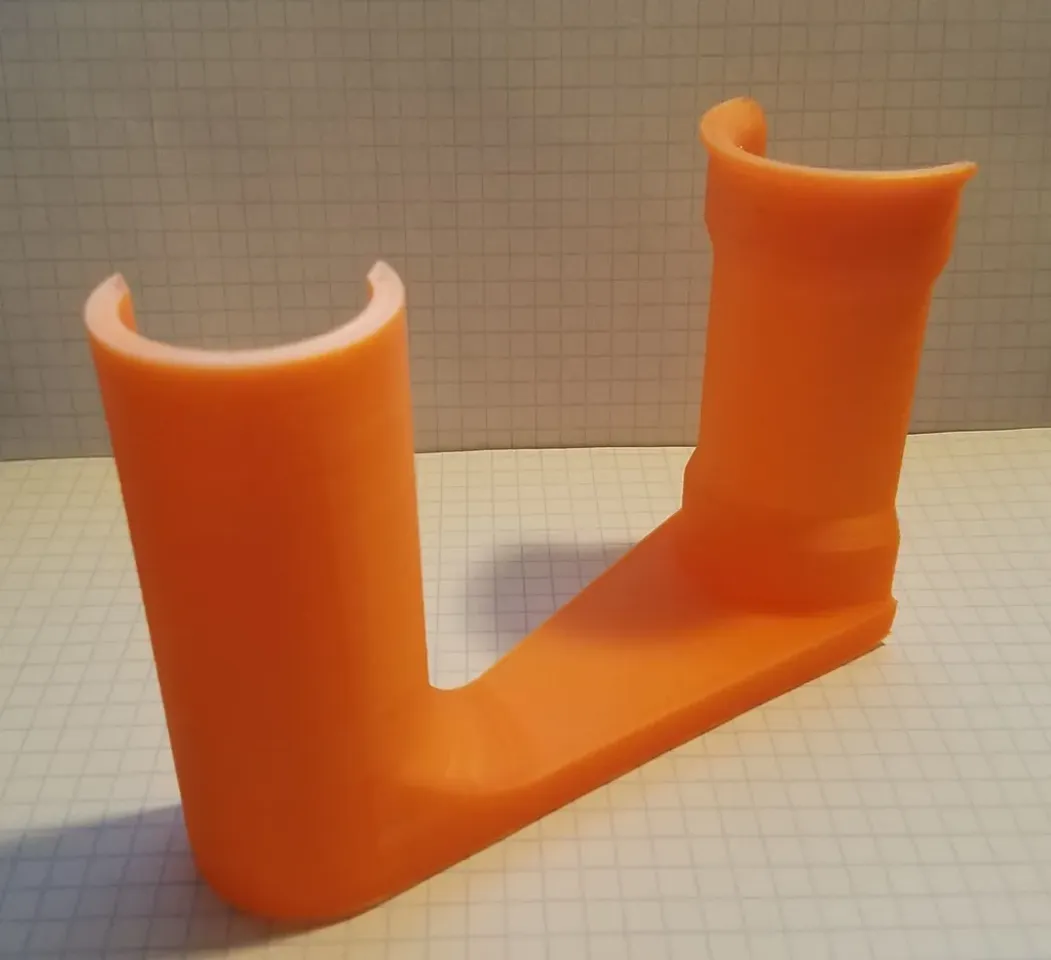Filament Spool Closet Rod Hanger by pfmike | Download free STL model ...
