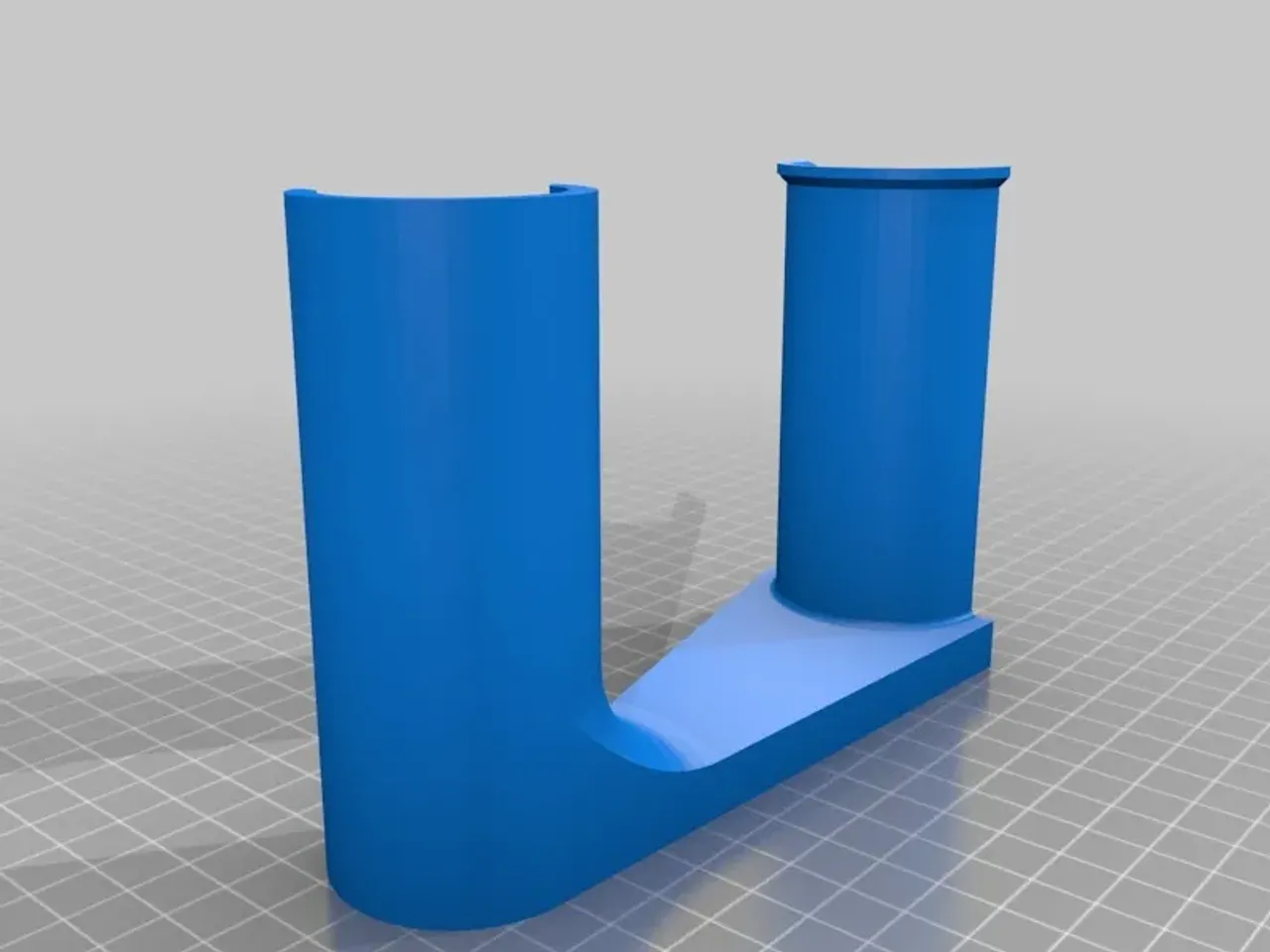 Filament Spool Closet Rod Hanger by pfmike | Download free STL model ...
