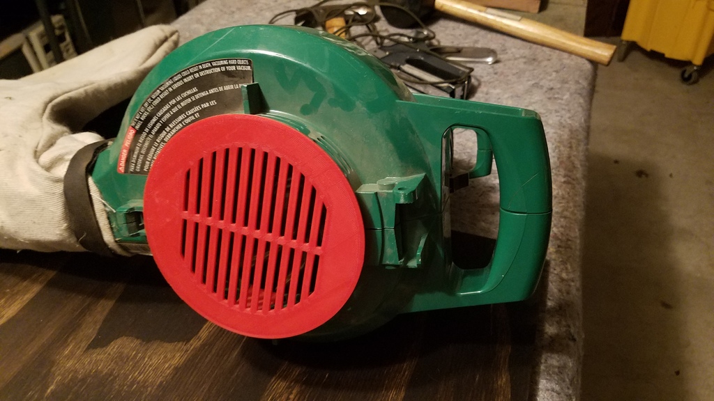 Weed Eater Barracuda Leaf Blower fan guard by pfmike | Download free ...