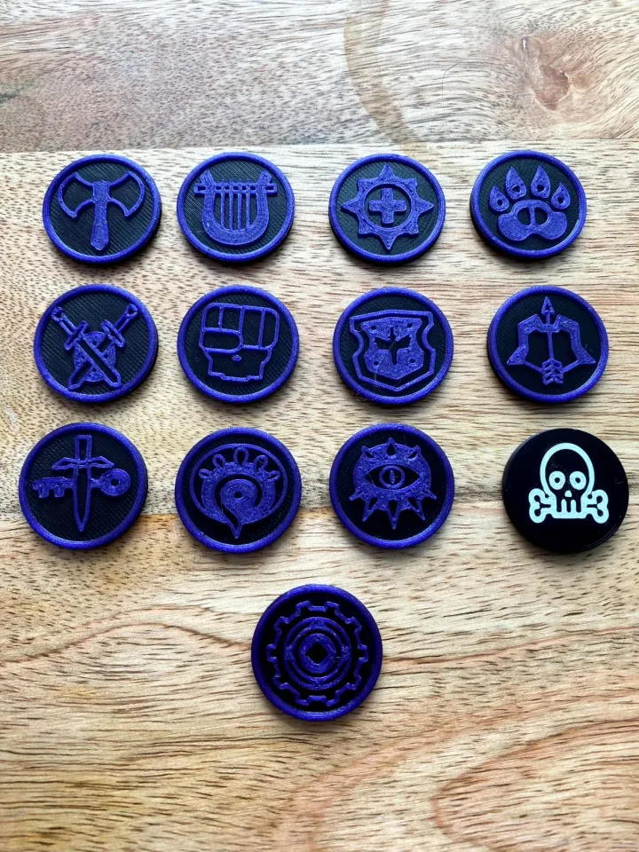 D&D Tokens -Simple JoCat Style for Classes by Seroph | Download free ...