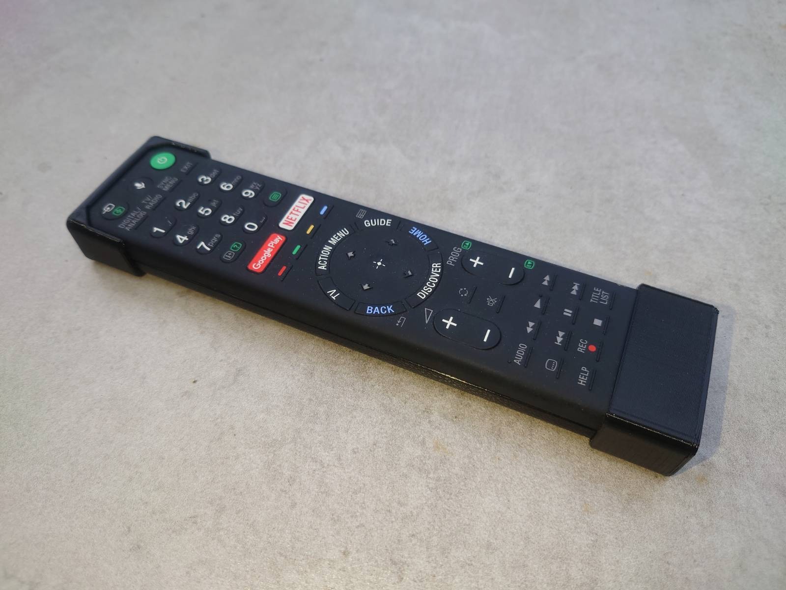 Hull Caps for Sony TV Remote Control by lual | Download free STL model ...