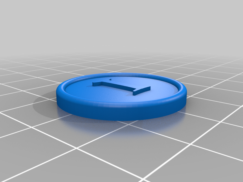 Simple Dungeon Token mini for D&D by Seroph | Download free STL model ...