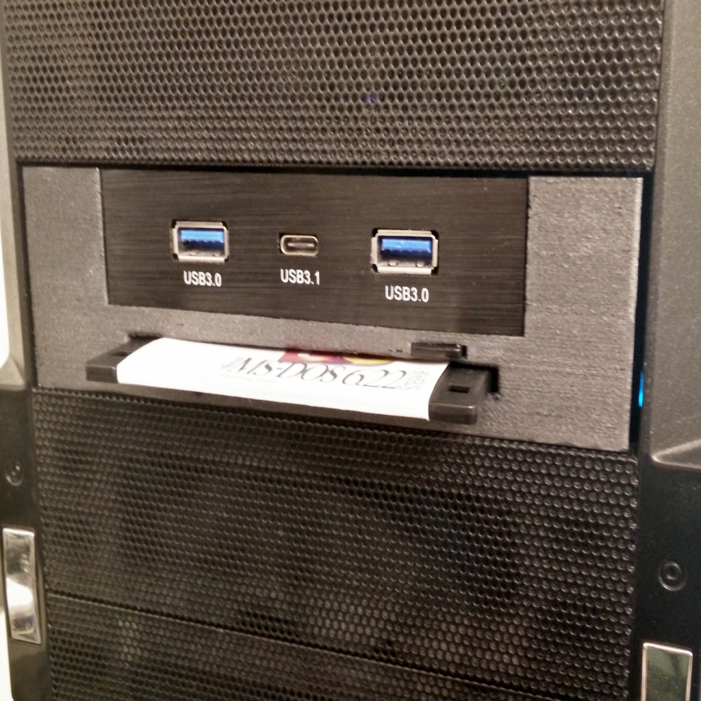 5.25" to 3.5" and USB floppy drive bay adapter by neoge | Download free ...