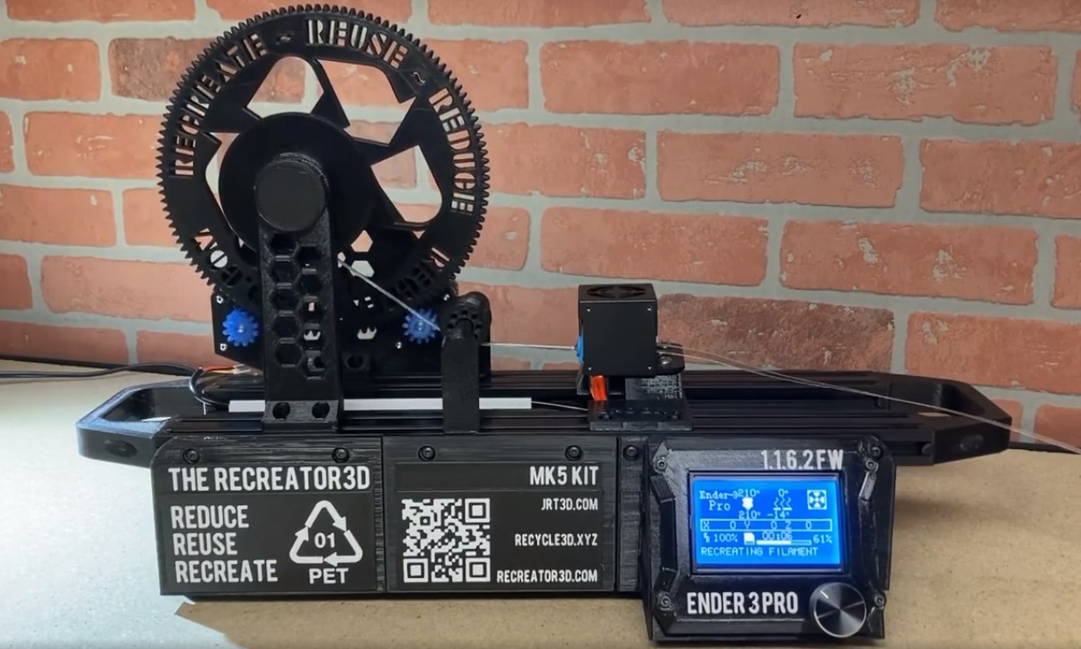 Recreator 3D MK5Kit Ender3 Pultrusion Unit von JRT3D | Kostenloses STL ...