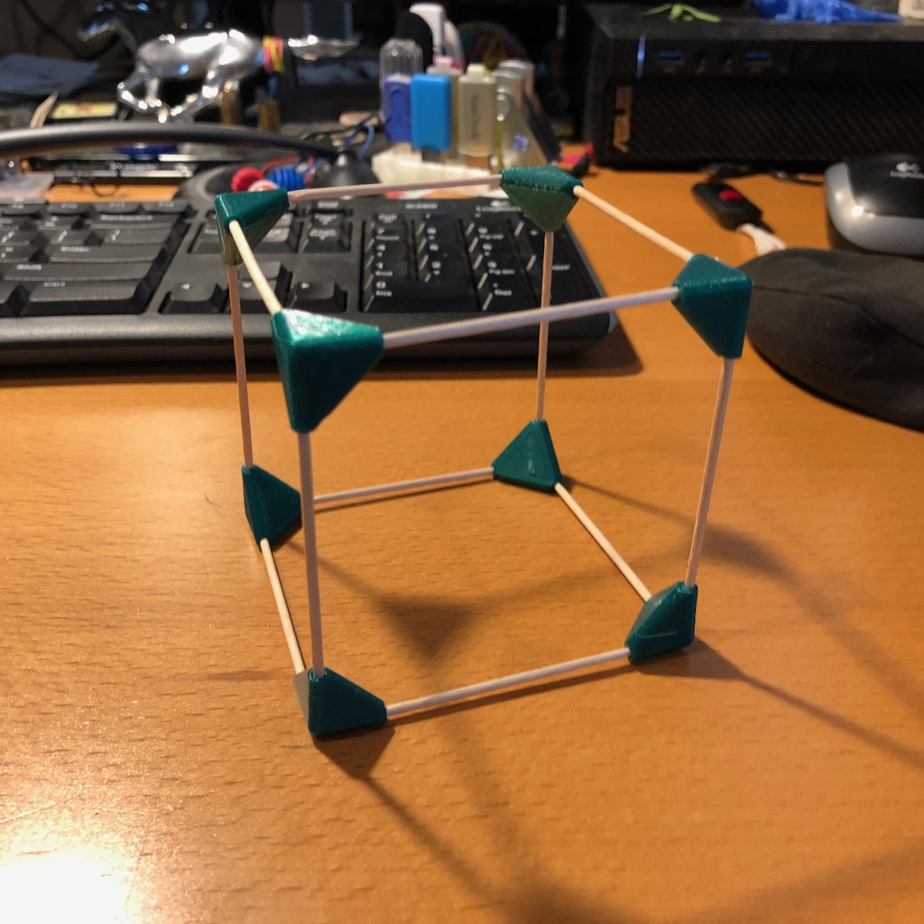 Polyhedron Connectors by jmckeand | Download free STL model ...